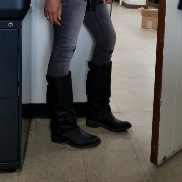 Novacas | Shoes | Novacas Black Boots Vegan Leather Size | Poshmark